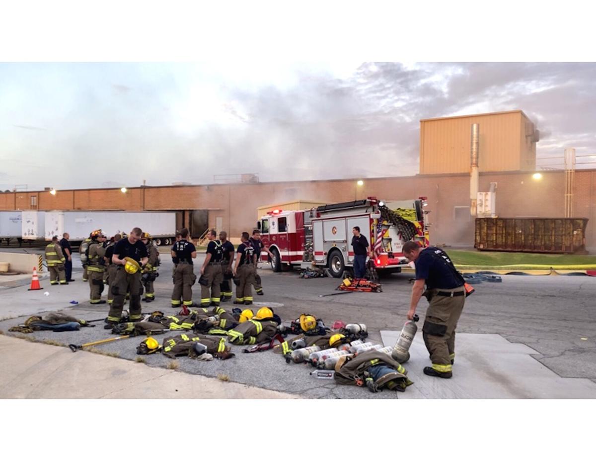 Rockdale firefighters keeping watch at scene of BioLab chemical fire ...