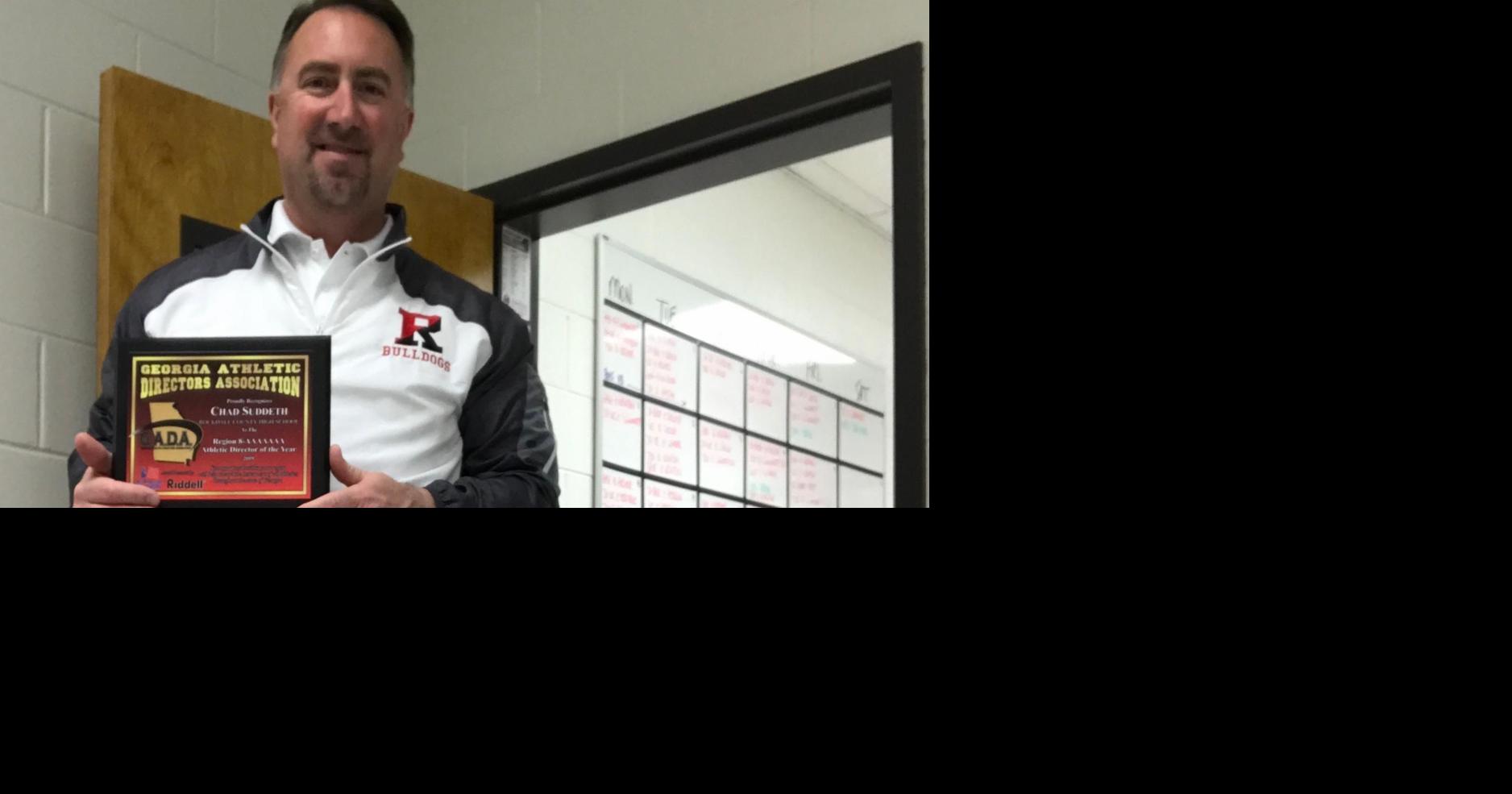Rockdale's Chad Suddeth named Region 8 Athletic Director of the Year ...