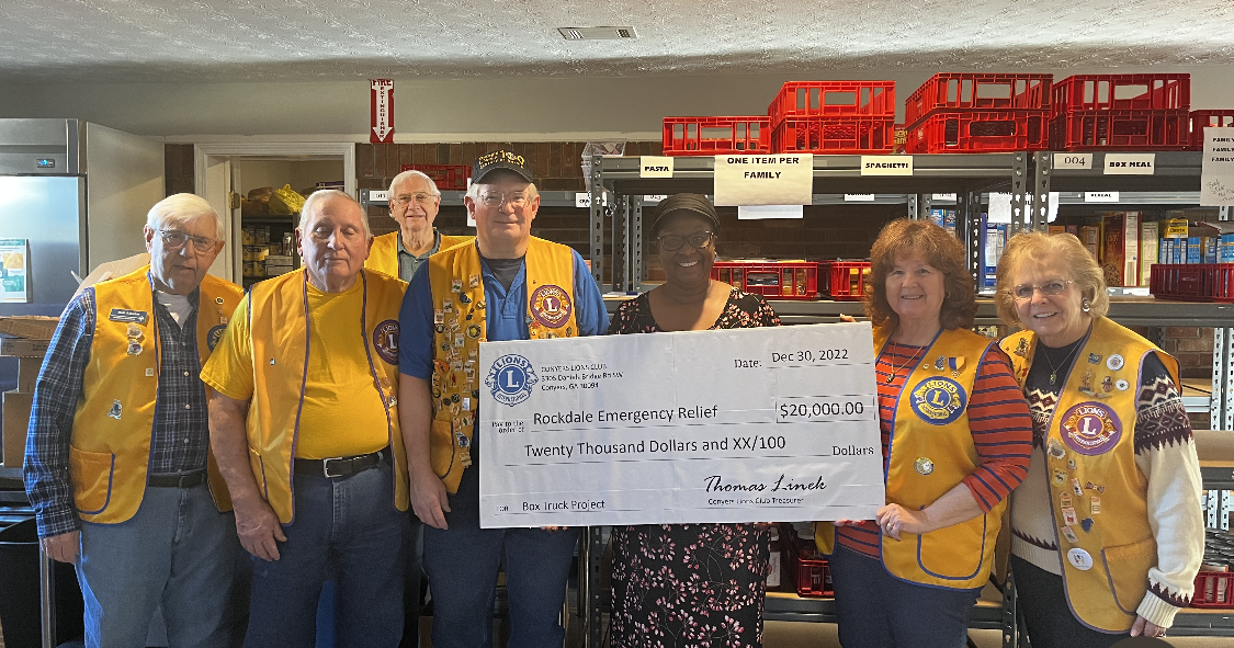 Rockdale County Emergency Relief receives $20,000 check after matching ...