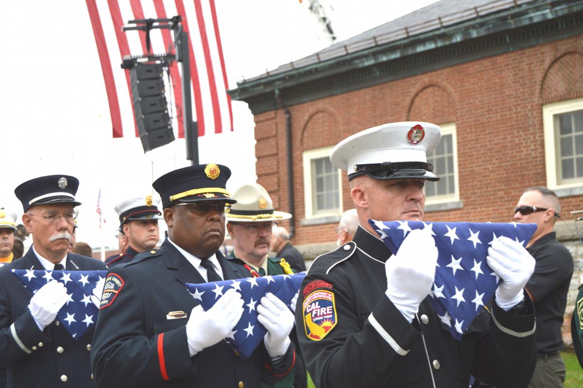 Rockdale Fire Honor Guard takes part in memorial for fallen ...