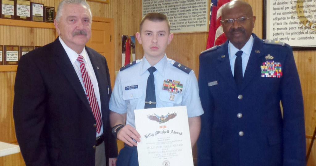 Dustin Dorman earns Civil Air Patrol’s Billy Mitchell Award | Local ...