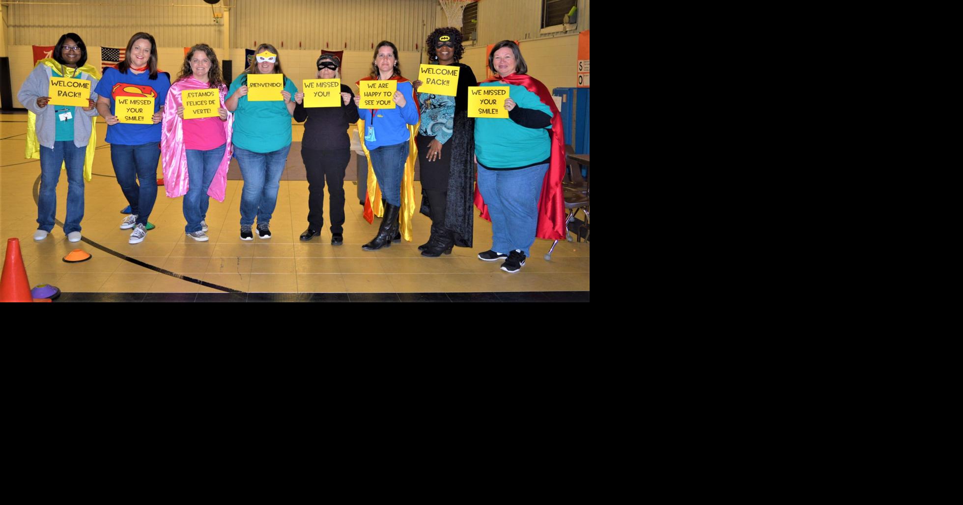 Fairview Elementary super teachers welcome students back to school ...