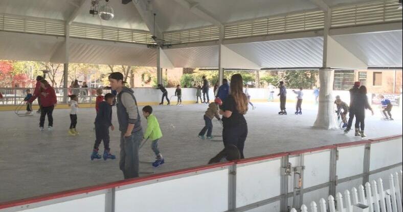 Ice skating rink opening at Legion Field in Covington in November ...