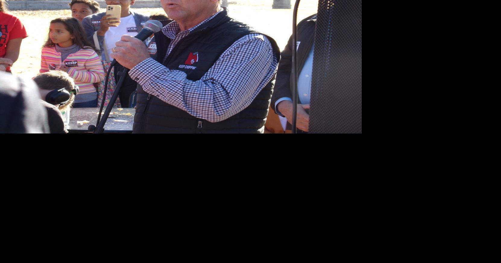 Kemp stumps for Walker on runoff campaign trail | News ...