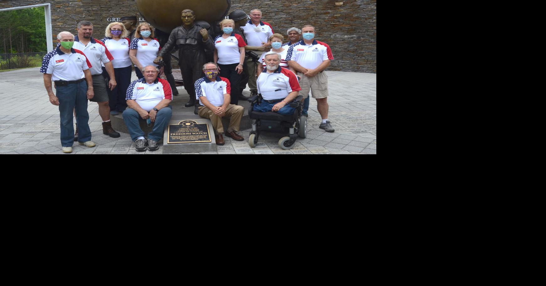 Walk of Heroes Veterans War Memorial holds unveiling of restored ...