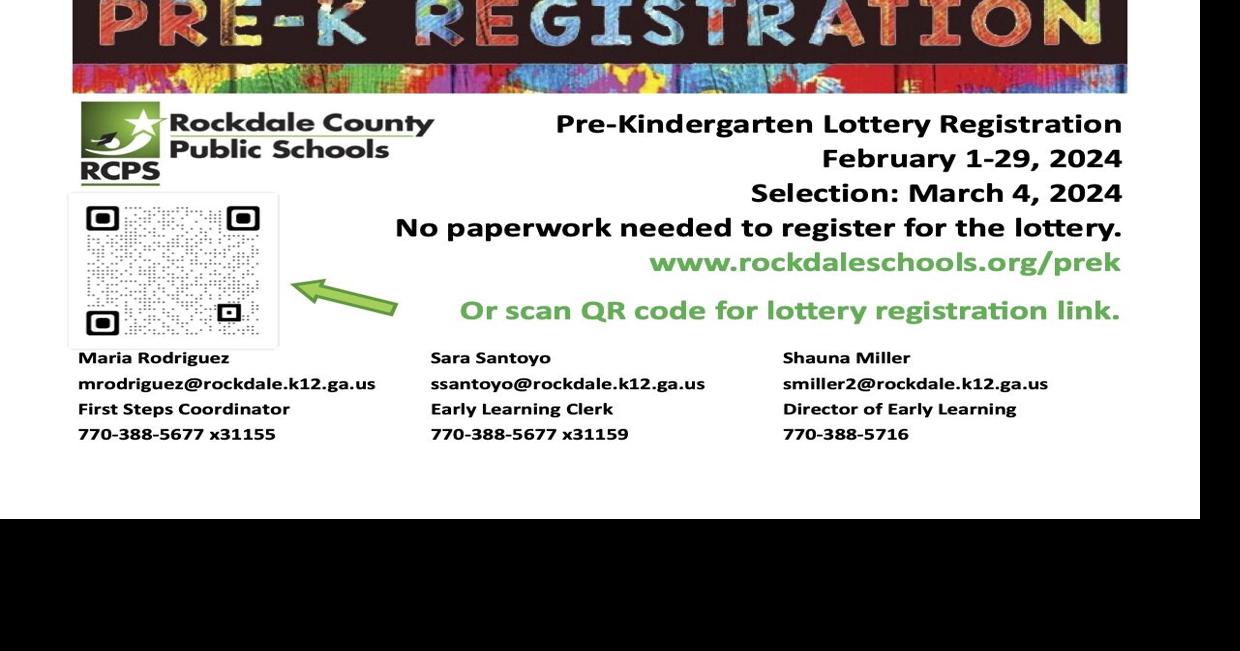 Registration Set for Pre-K Lottery in Rockdale County ...