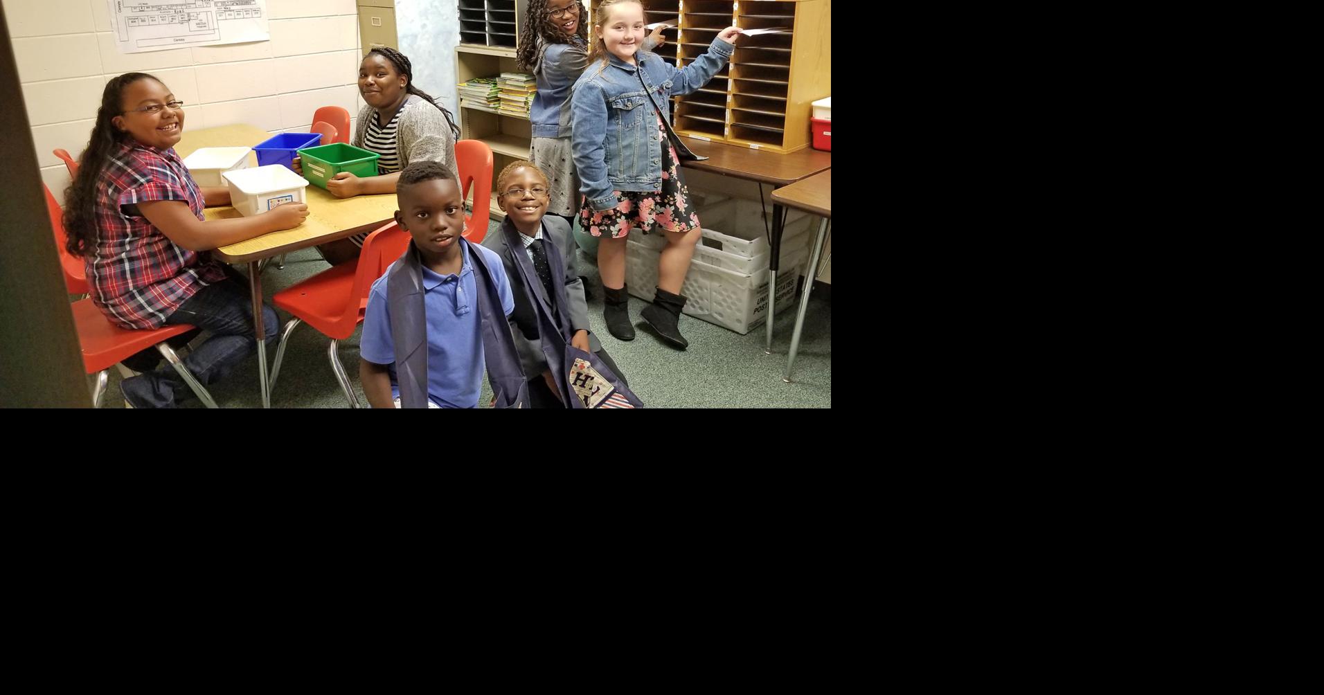 Hightower Trail students sworn in as postal officers | Newton ...