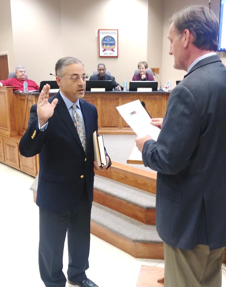 Baig sworn in as Covington Municipal Court judge | Local News ...