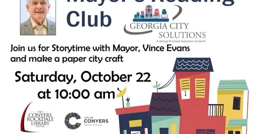 Nancy Guinn Library, city of Conyers join Mayor's Reading Club | News ...