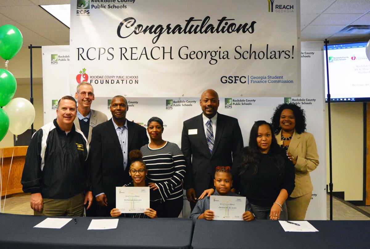 RCPS middle schoolers sign for REACH scholarship | Rockdale ...
