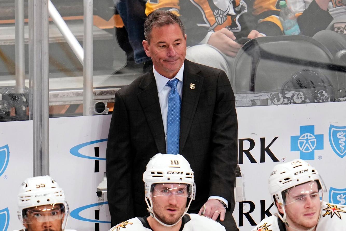 Bruce Cassidy calls it 'upsetting' as Golden Knights block him from ...