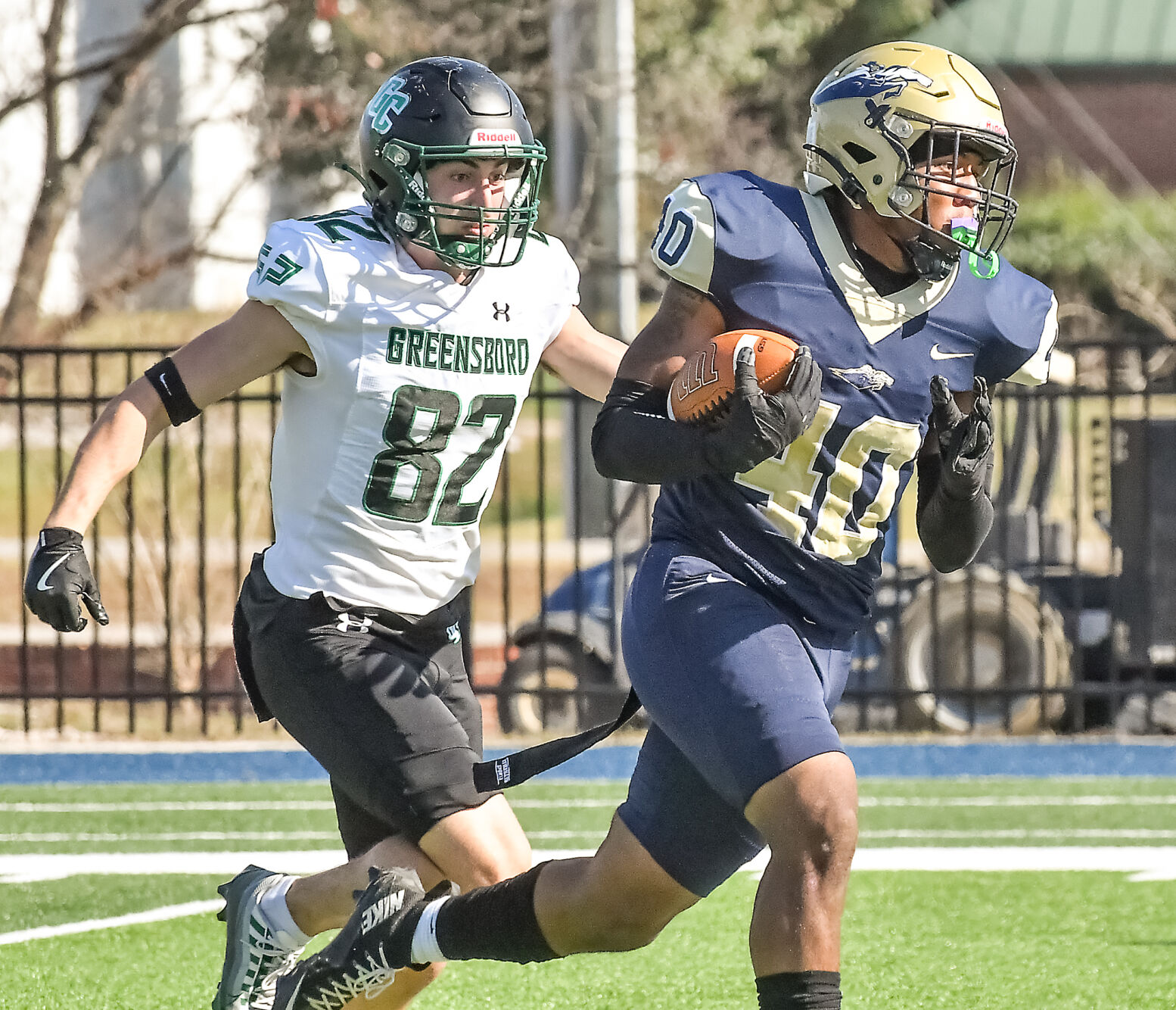 NC Wesleyan football suffers league loss at home to Greensboro ...