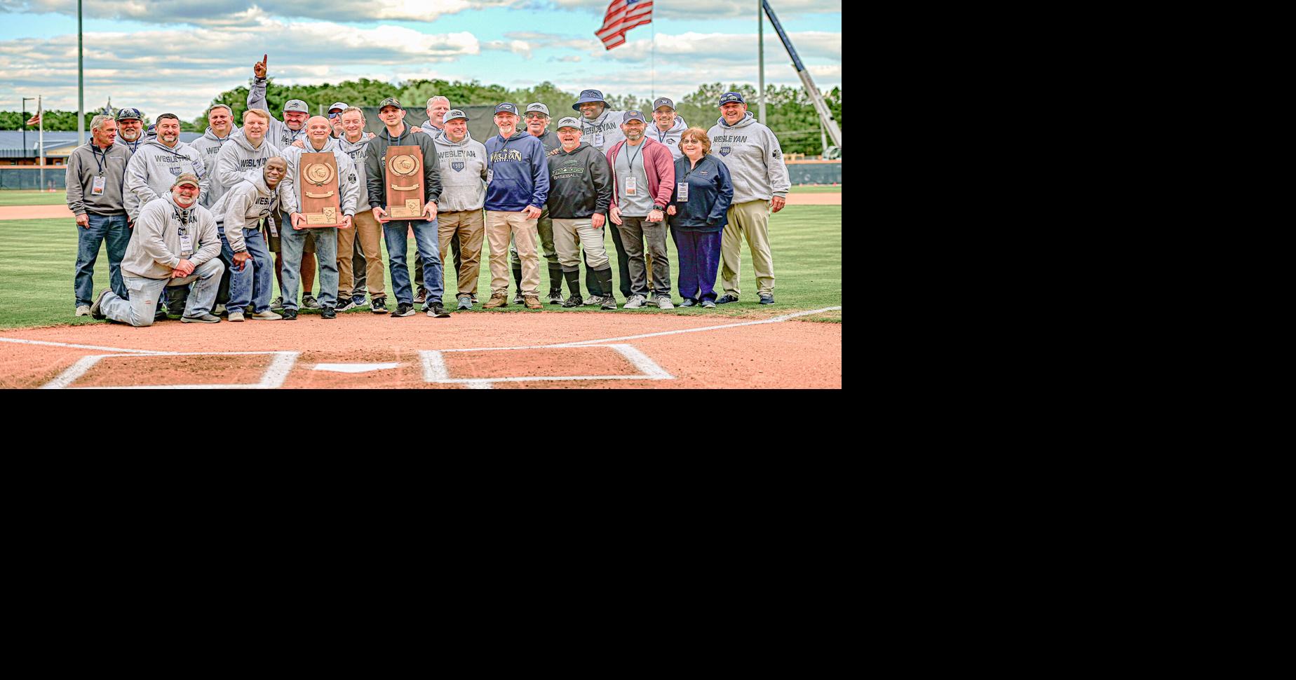 N.C. Wesleyan baseball celebrates national champions, sweeps WPU ...