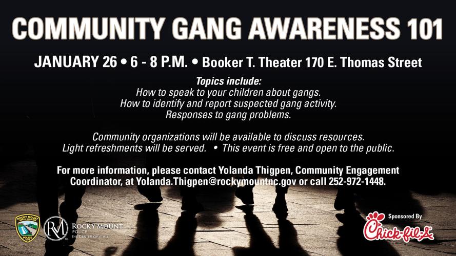 Gang Awareness 101 set at Booker T. | Crime | rockymounttelegram.com
