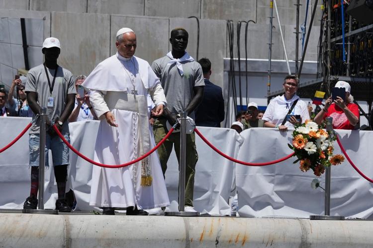 Pope slams world's indifference to migrants while visiting onetime ...
