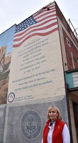 Buckhout moved by veterans mural in Tarboro | Local News | rockymounttelegram.com