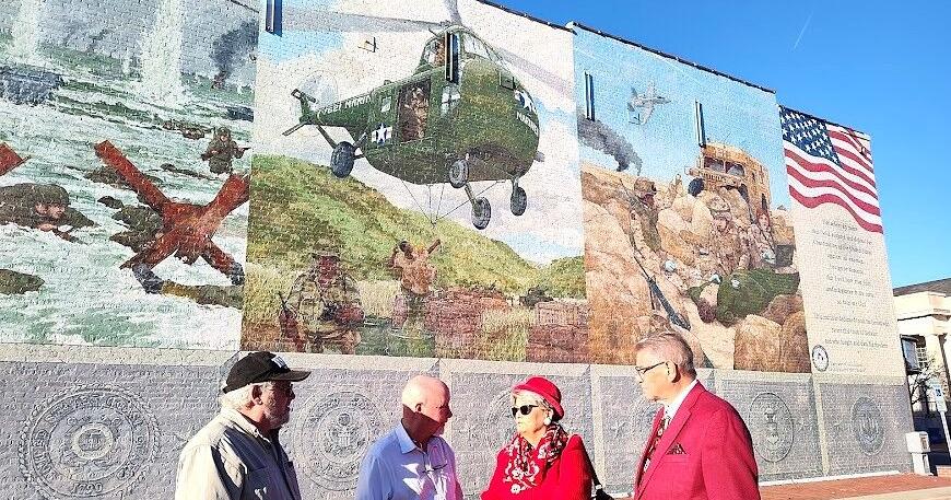 Hanig stops in downtown Tarboro, tours veterans museum | Local News ...