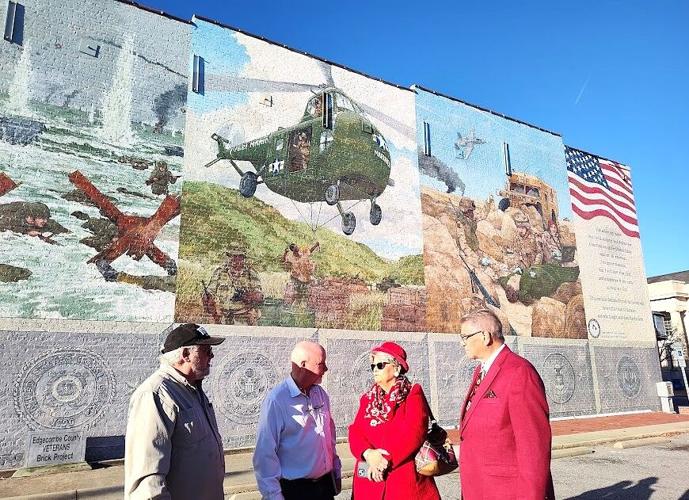 Hanig stops in downtown Tarboro, tours veterans museum | Local News ...