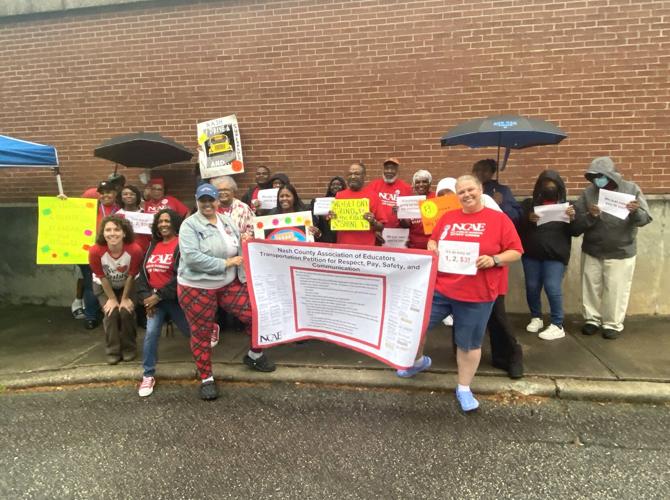 Bus drivers seeking a raise hold rally | Local News ...