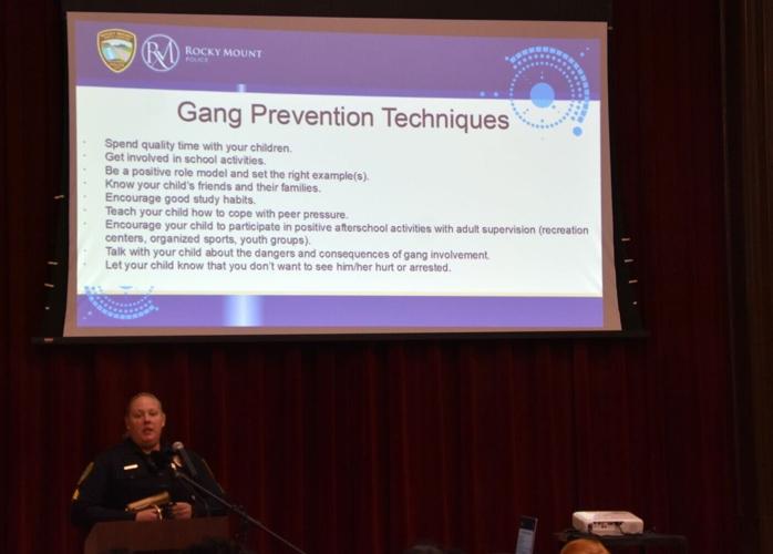 Police sponsor presentation about local gangs | Crime ...