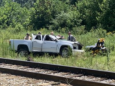Driver injured in train-truck crash | Local News | rockymounttelegram.com