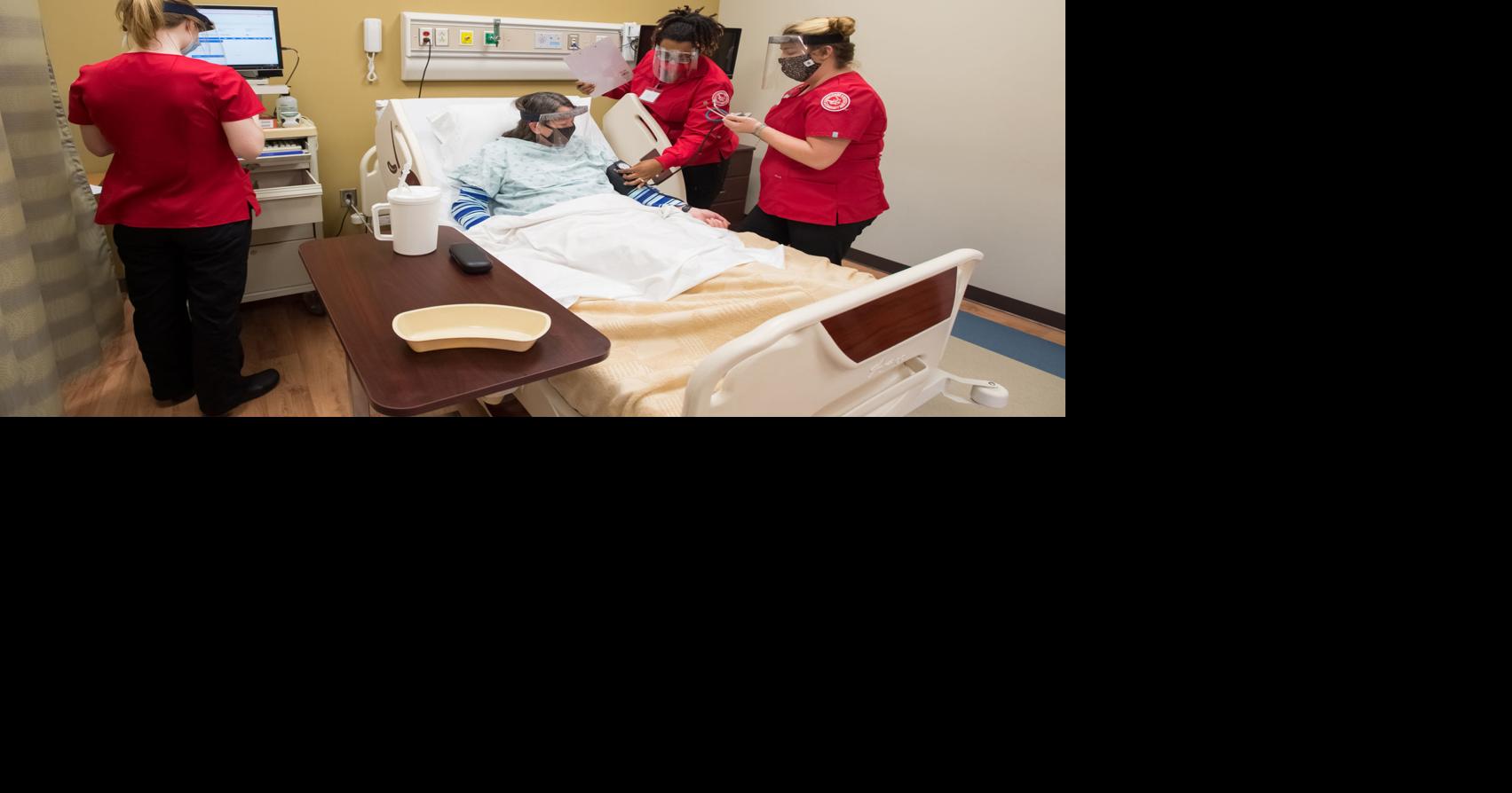 ECC employees participate in nursing clinicals | School News ...