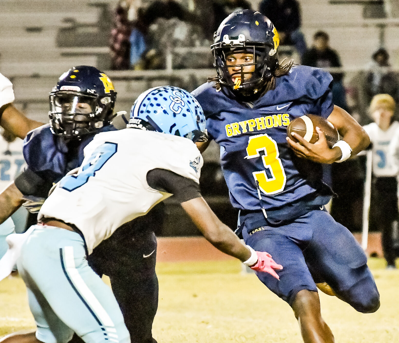 Ball control, smothering defense spark Gryphons past Vikings - BVM Sports