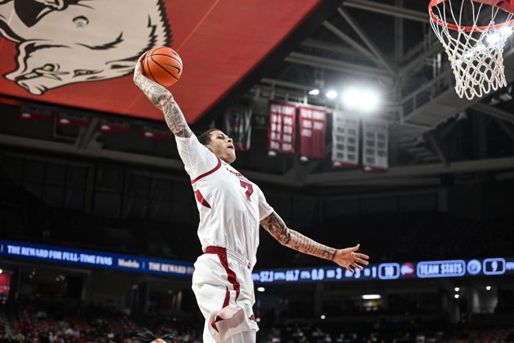 Brazile scores career-best 26 points to lead No. 14 Arkansas to 108-80 ...