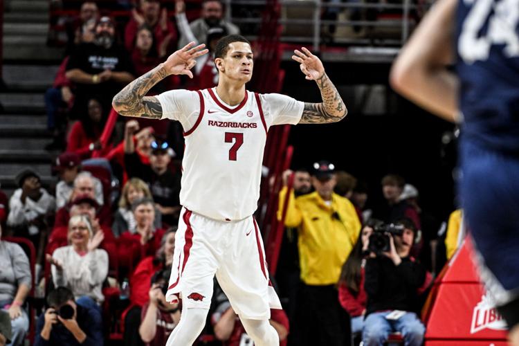 Brazile scores career-best 26 points to lead No. 14 Arkansas to 108-80 ...