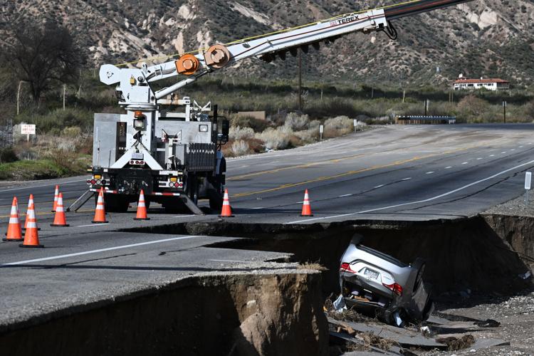 New storm hitting waterlogged Southern California could bring mudslides ...