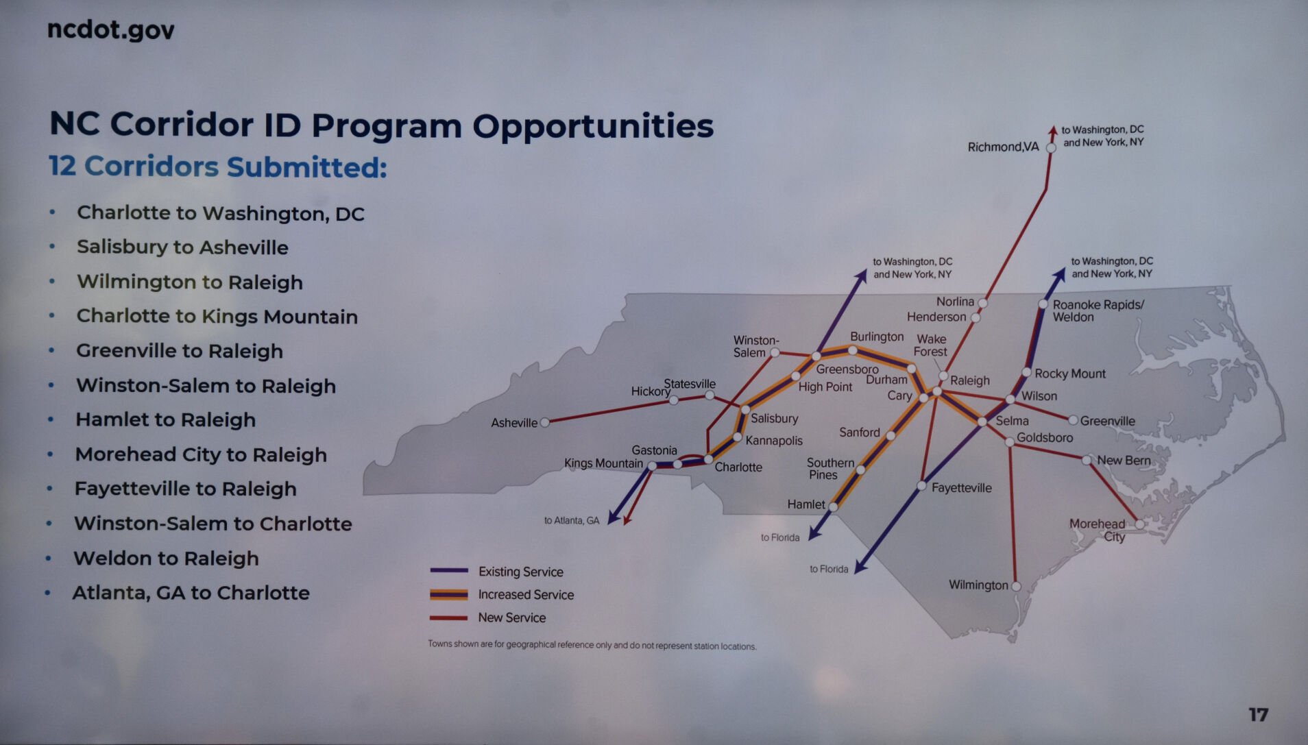 Proposed expansion of intercity rail outlined at train station ...