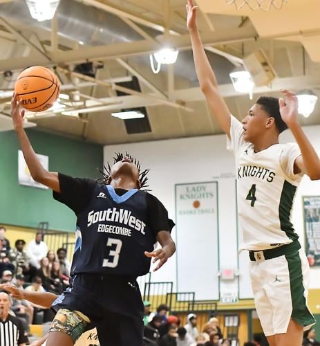 BOYS BASKETBALL: Knights earn fifth win by beating Cougars | High ...