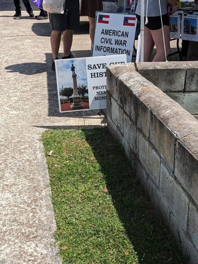 Anti-monument protesters claim 'serious escalation' at Confederate ...
