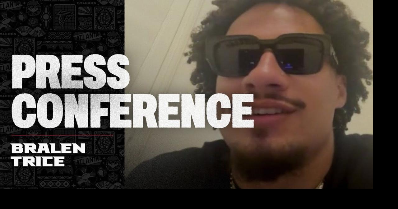 Bralen Trice press conference | 2024 NFL Draft | Atlanta Falcons ...