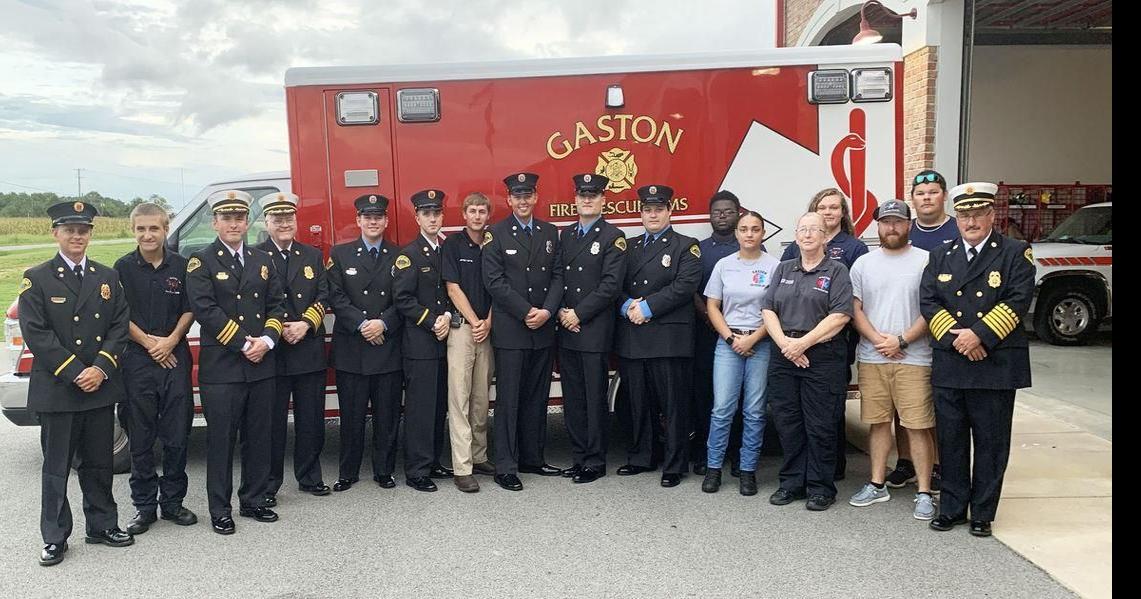 Gaston Fire-Rescue-EMS members pinned | Local News | rrdailyherald.com