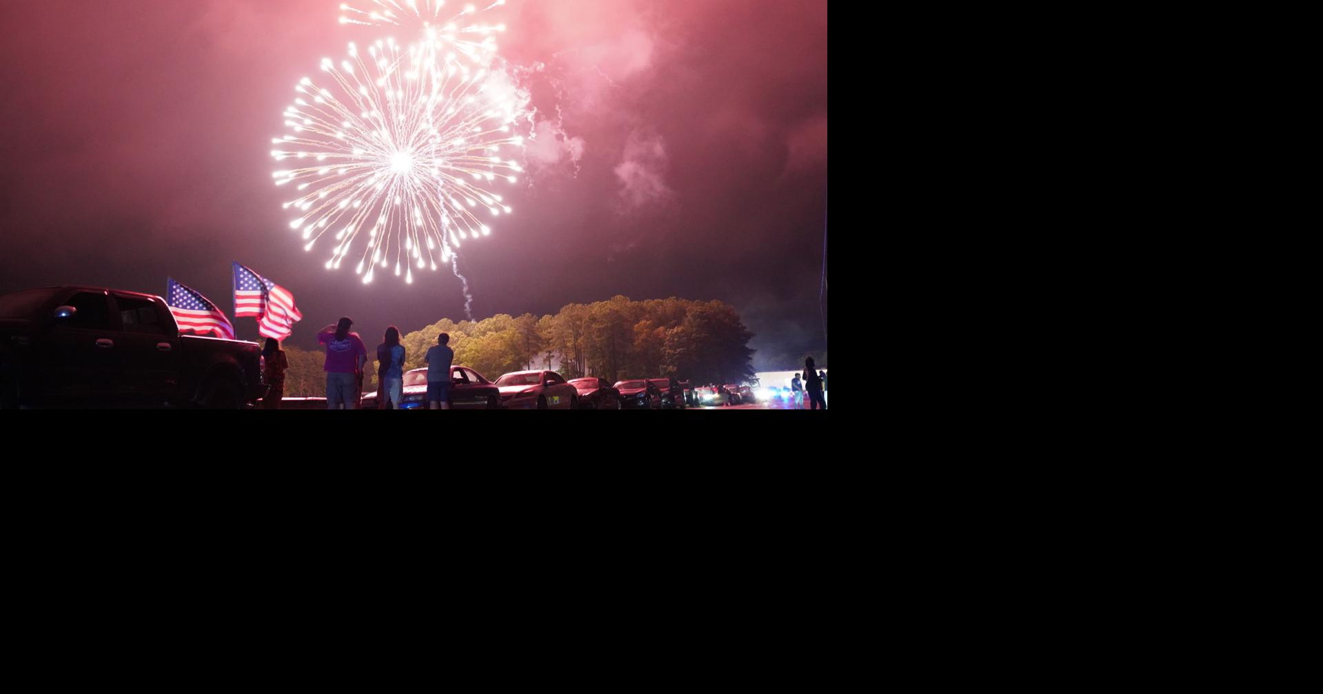 Fireworks show at Eaton Ferry Bridge | Local News | rrdailyherald.com