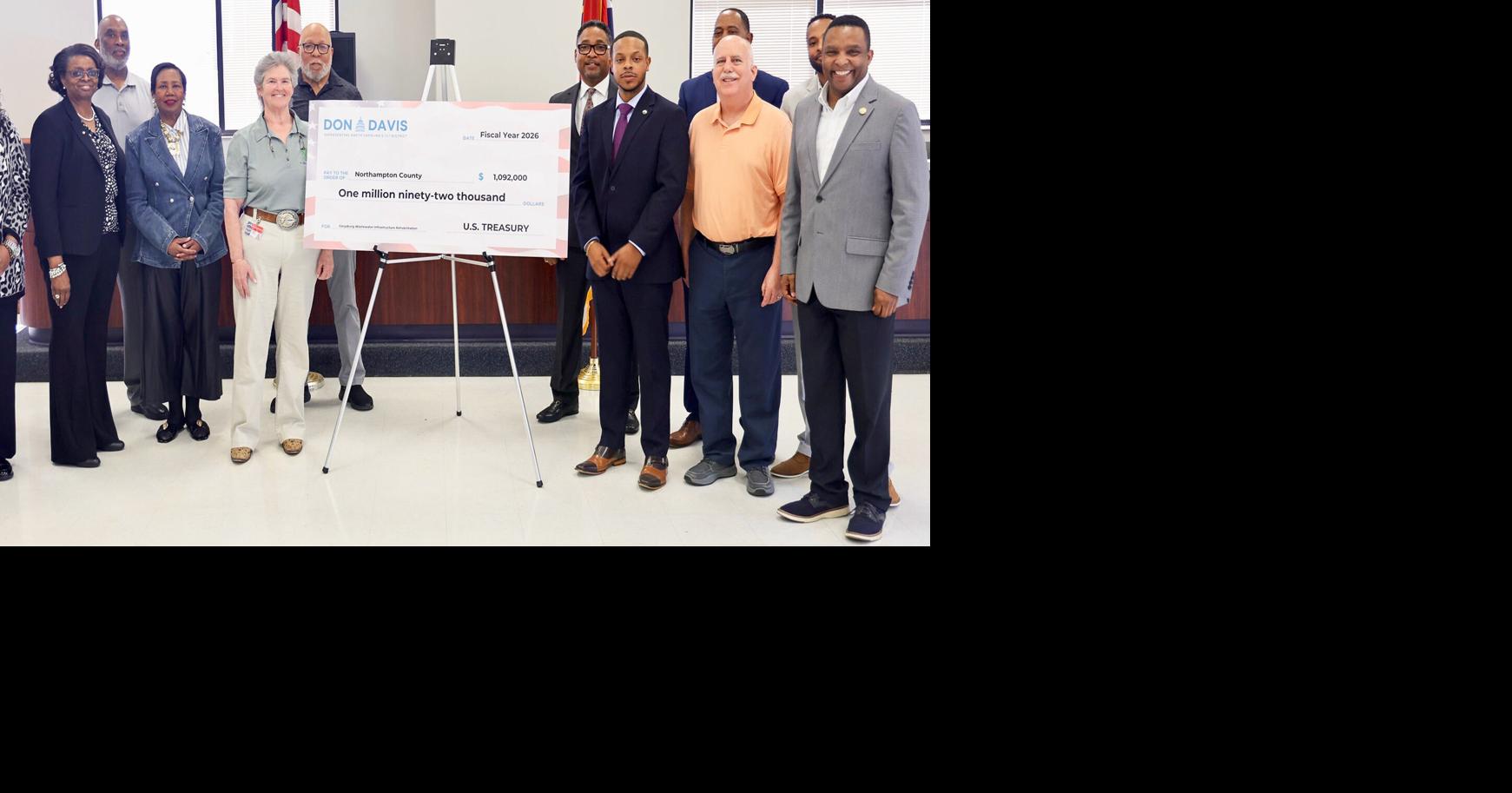 Money donated to fix Garysburg wastewater system | Local News ...