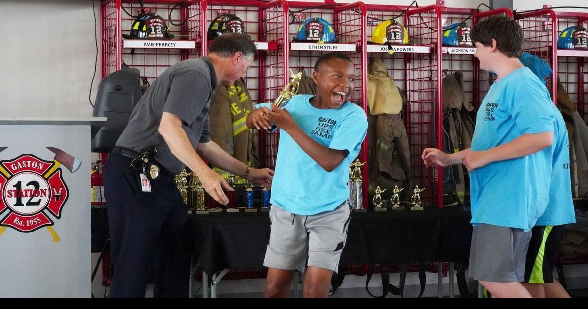 Campers complete Kids Fire Camp at Gaston Fire Department | Local News ...