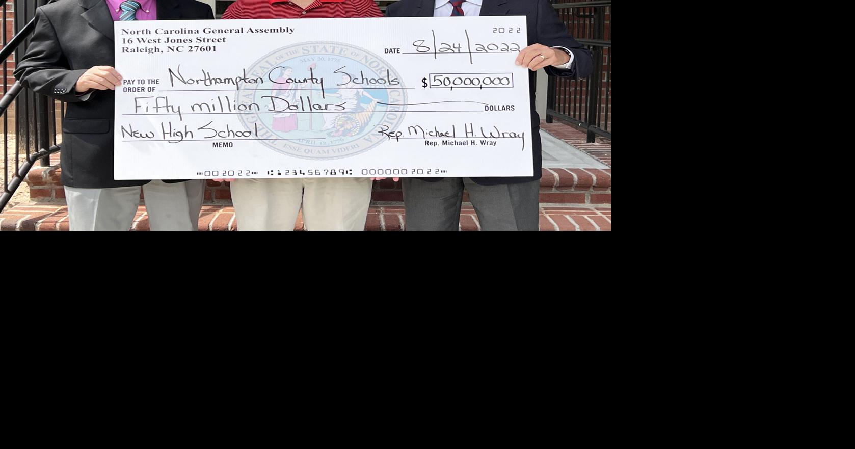 Northampton receives money | Local News | rrdailyherald.com