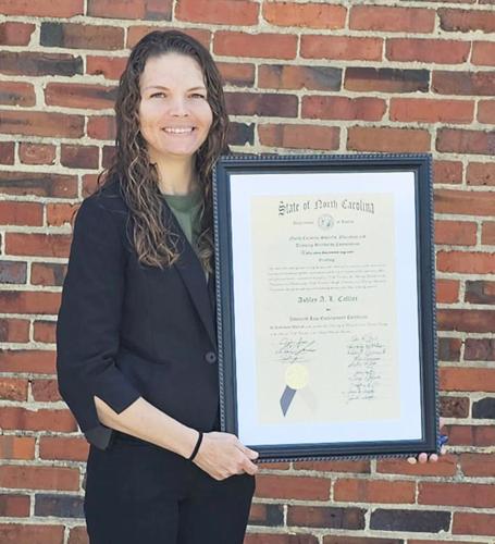 Collier earns Advanced Law Enforcement Certificate | Valley ...