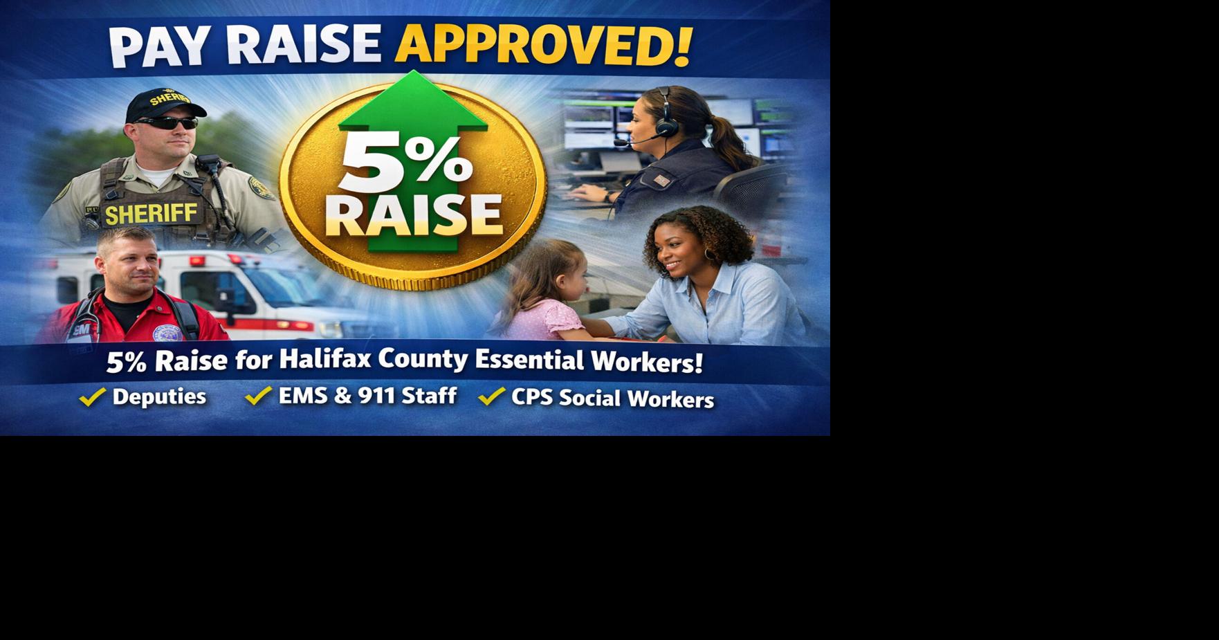 Commissioners approve 5% raise after larger public safety pay proposal ...