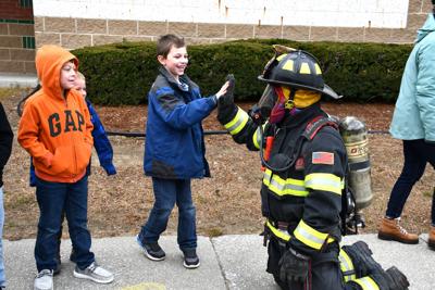 Swanton Fire Department teaches fire safety to students | Schools ...