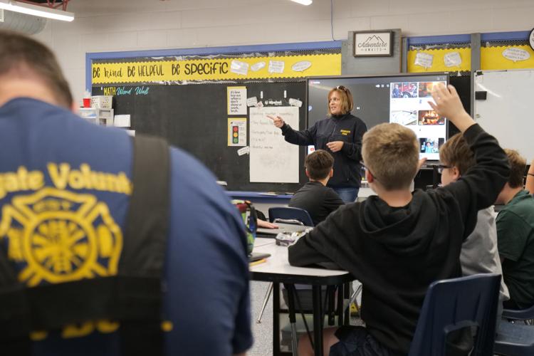 Students learn fire safety tips from Highgate Volunteer Fire Department ...