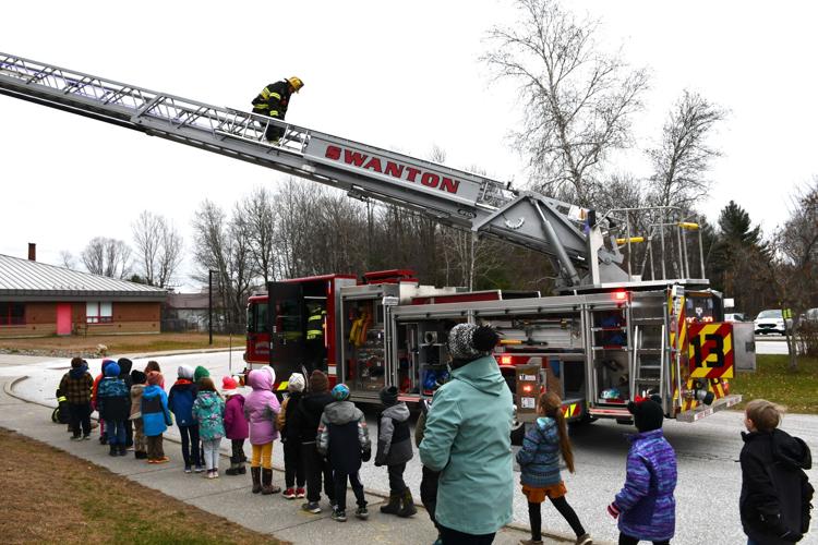 Swanton Fire Department teaches fire safety to students | Schools ...