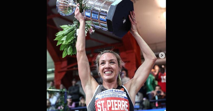 Elle St. Pierre races to victory in Wanamaker Mile, sets American ...