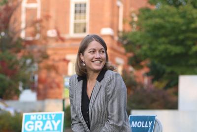 Molly Gray touts resume in quest to be lieutenant governor | Elections ...