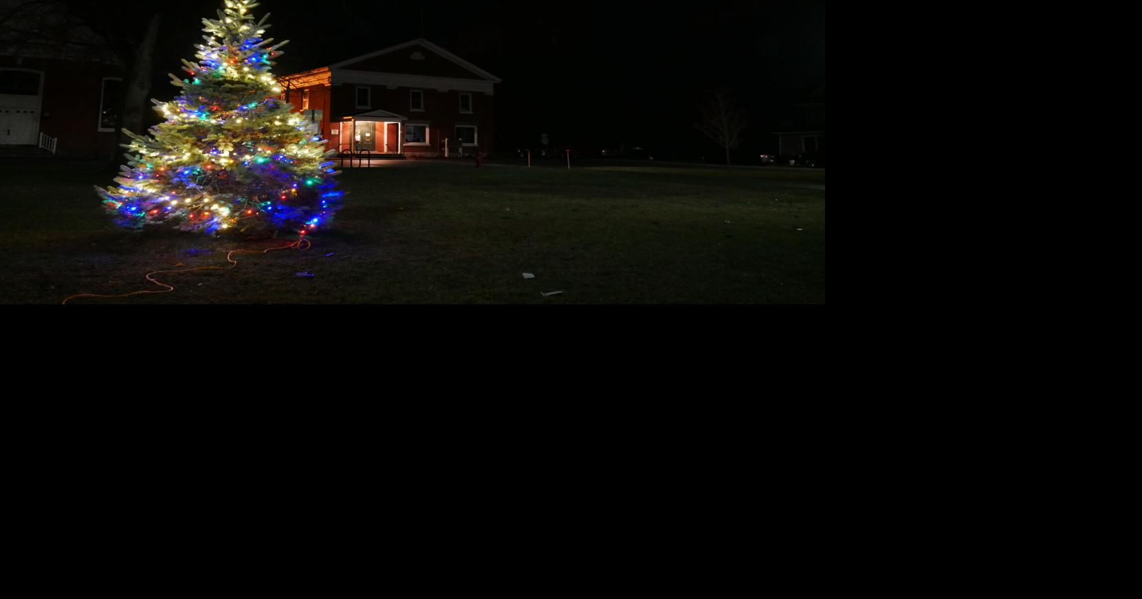 Swanton village green, holiday lights, 11-28-2020 | | samessenger.com