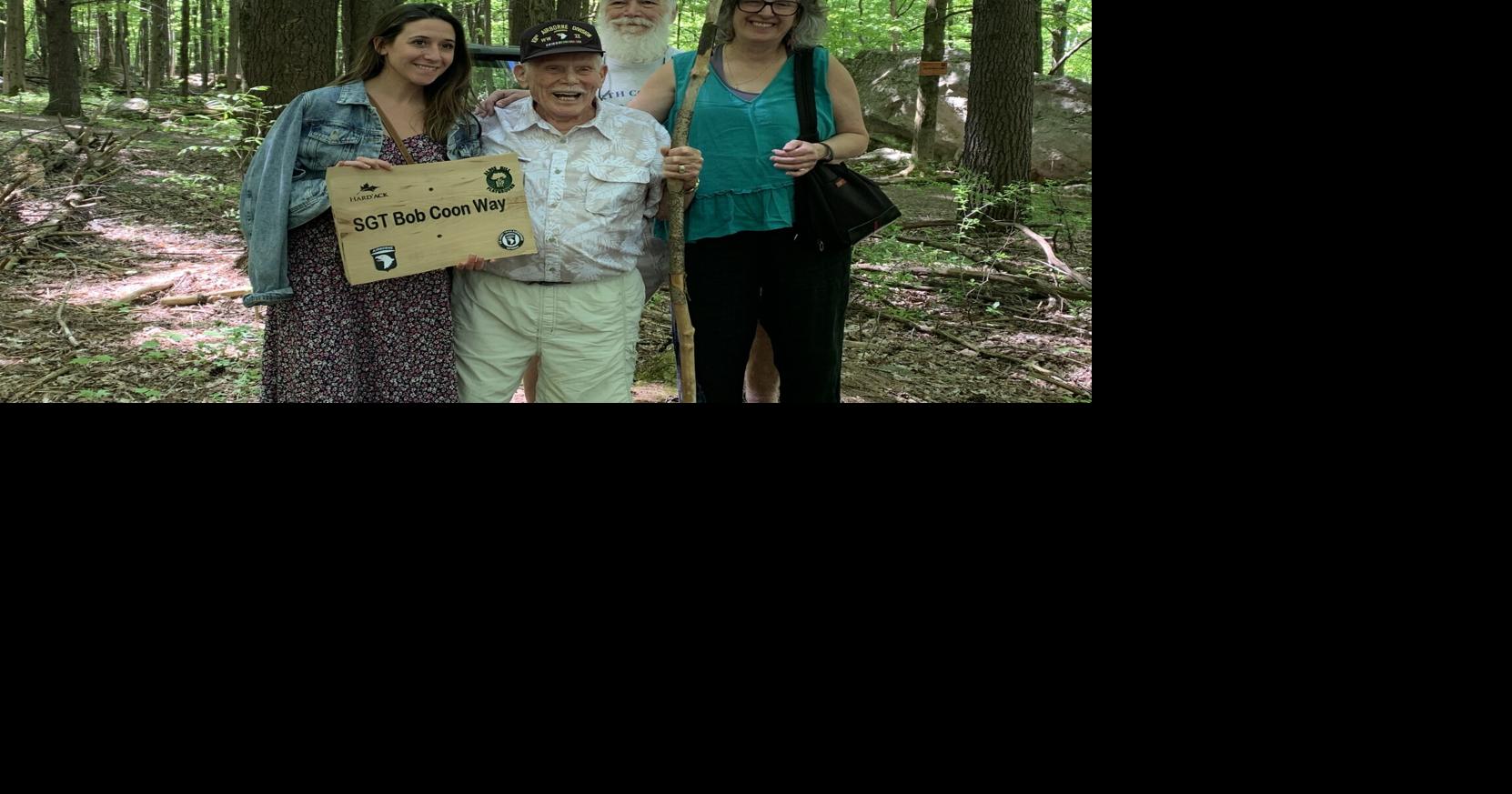 Veteran and local hero Bob Coon gets trail named for him at Hard'Ack ...
