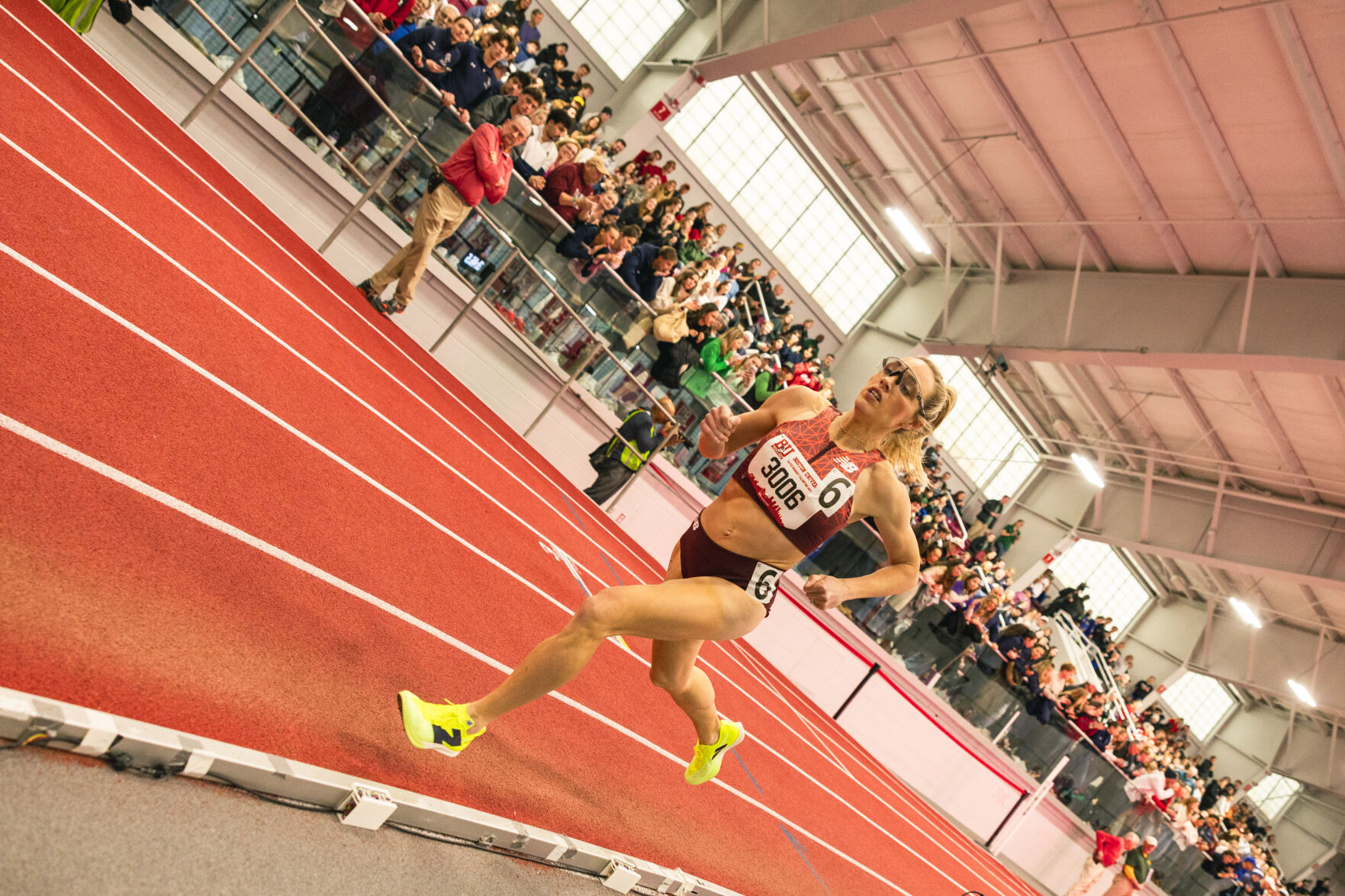 Elle St. Pierre breaks record in 1500m! Check out Justin Britton's ...