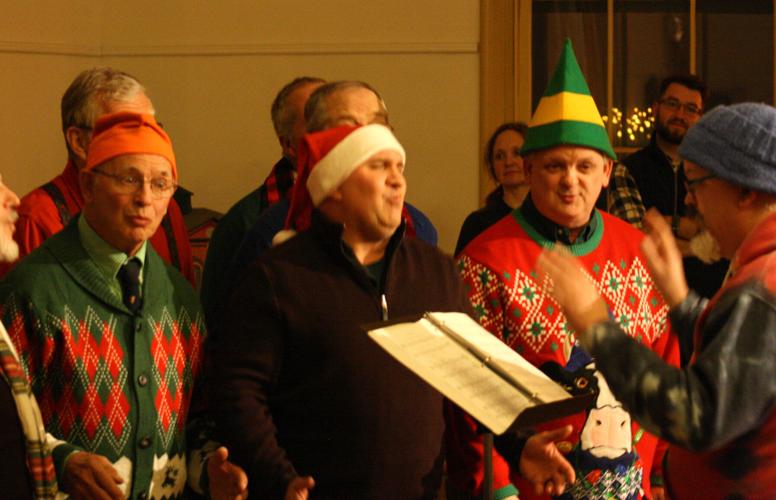 GALLERY: Christmas with Bernie; Celebrating eggnog and good music ...